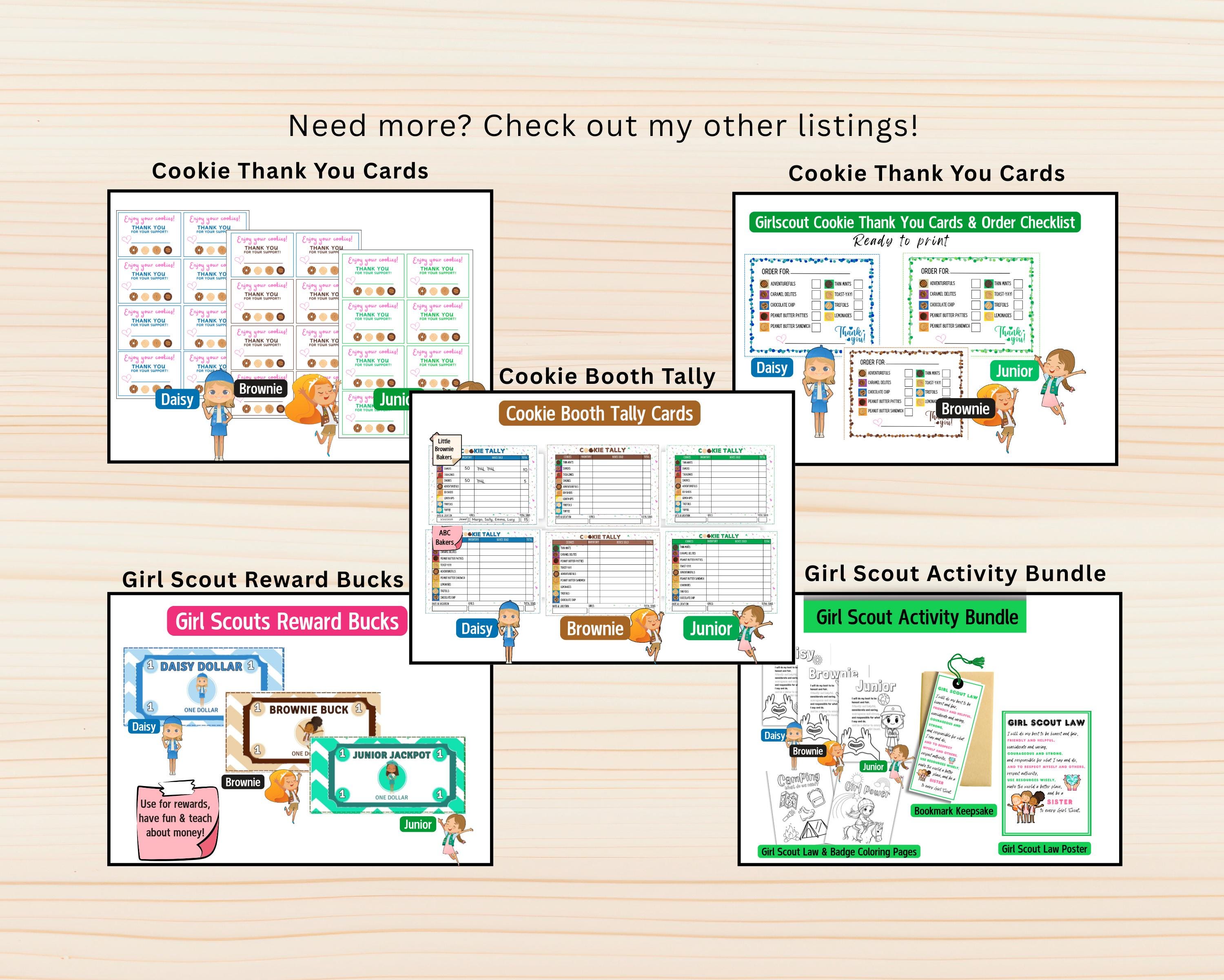 Girl Scout Law Activity Bundle: Poster, Coloring Pages, Bookmark ...
