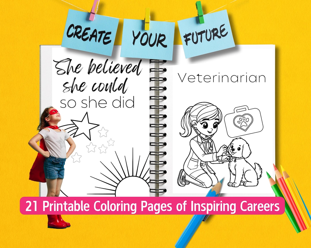 Printable Coloring Pages, Jobs Coloring Pages, Coloring Sheet, Career ...