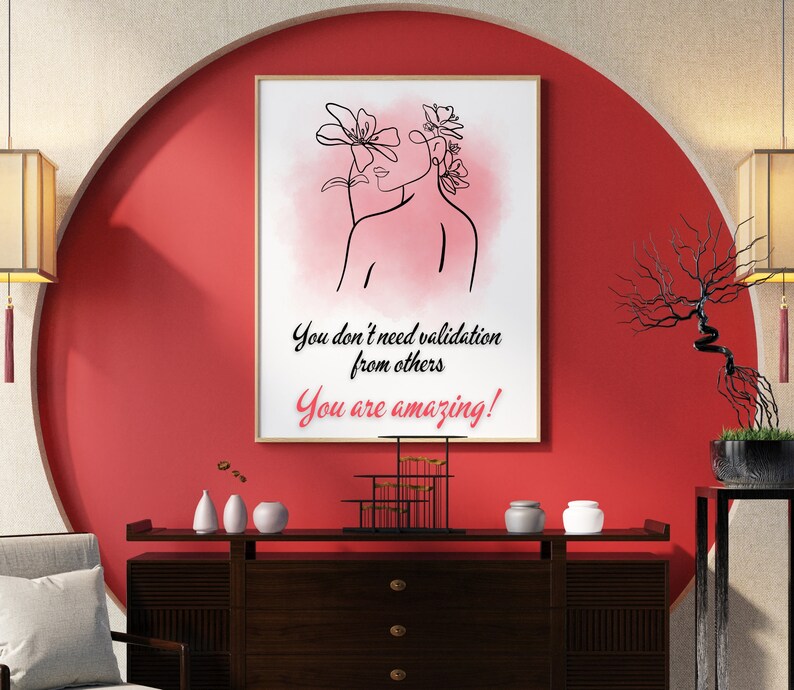 You Are Amazing Printable Inspirational Quotes Wall Art, Colorful ...