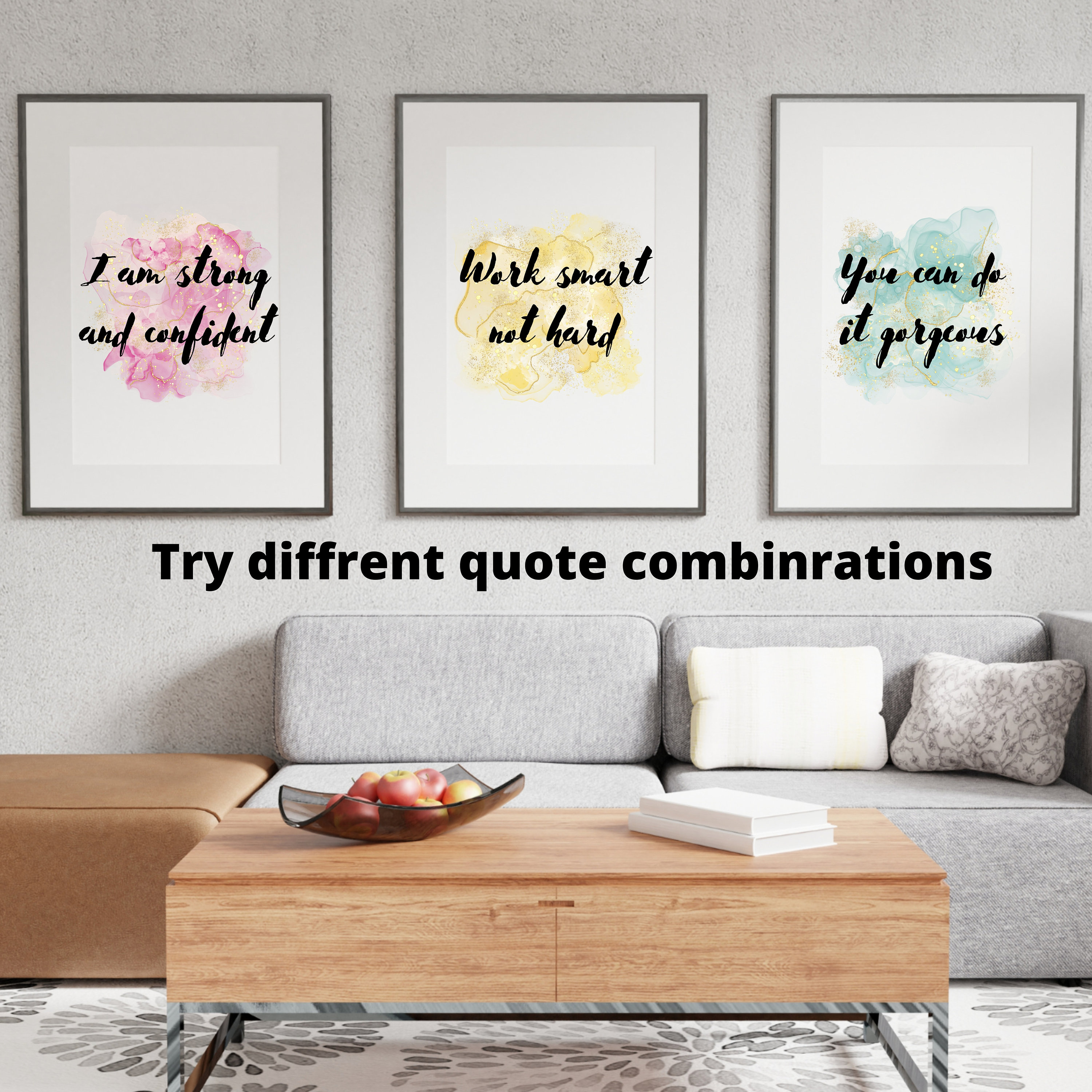 Motivating Wall Art, Personal Growth Wall Art, Self Growth Poster ...