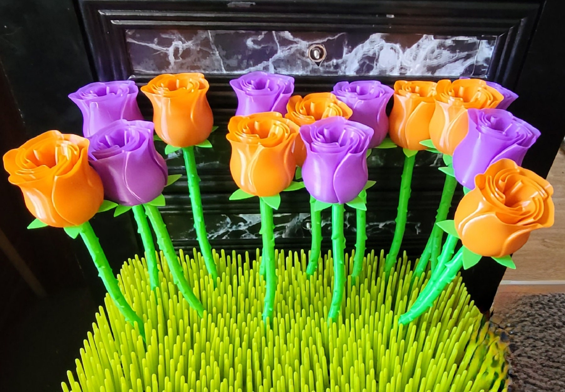Plain 3d Printed Roses - Etsy
