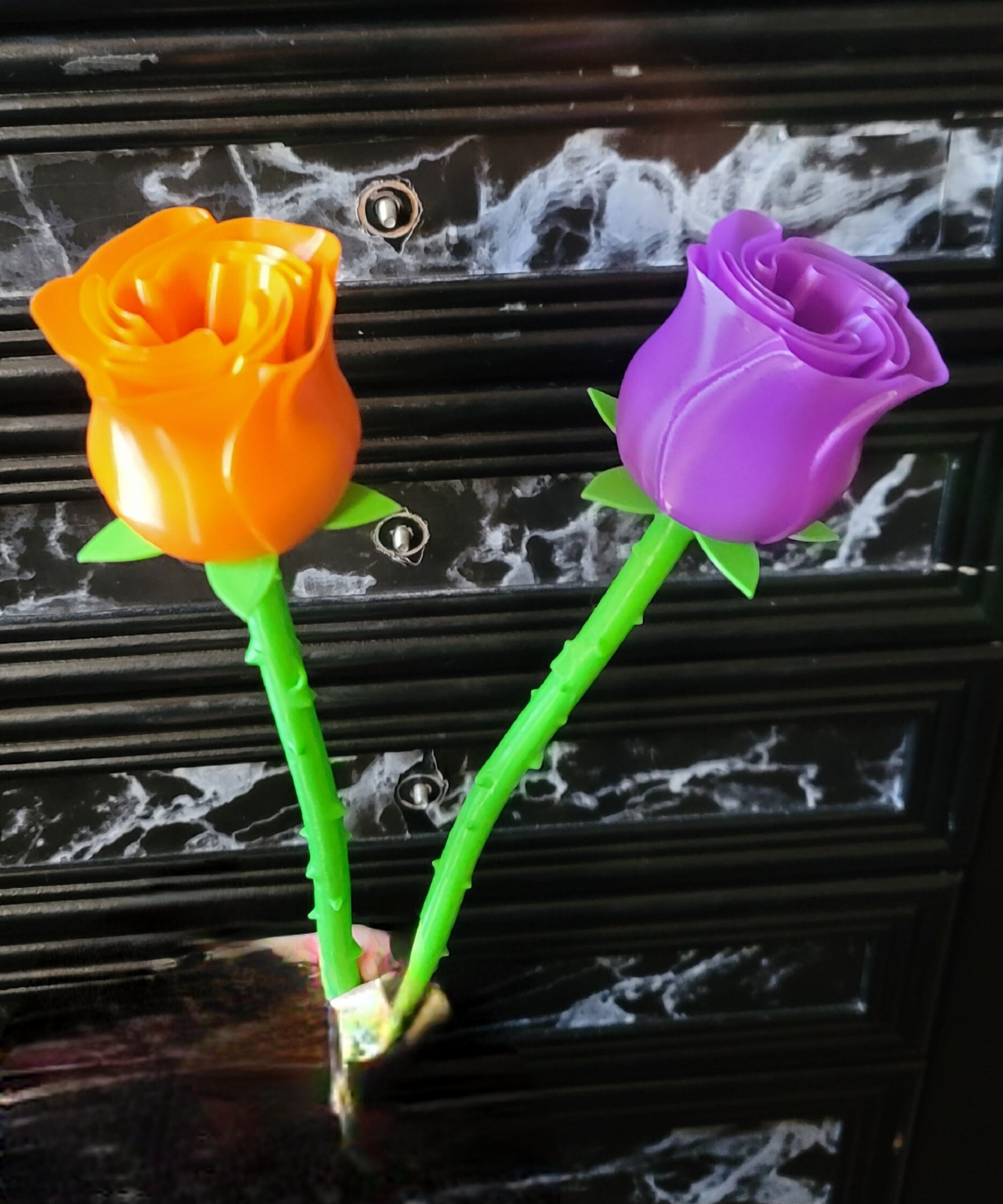 Plain 3d Printed Roses - Etsy