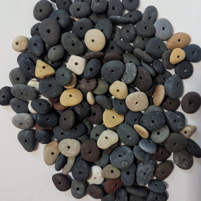 River Rock Beads - Etsy
