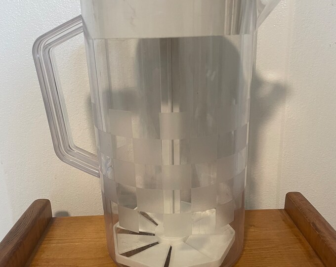 Pampered Chef Quickstir 2 Qt Pitcher 2270 Checkerboard Pattern - Etsy