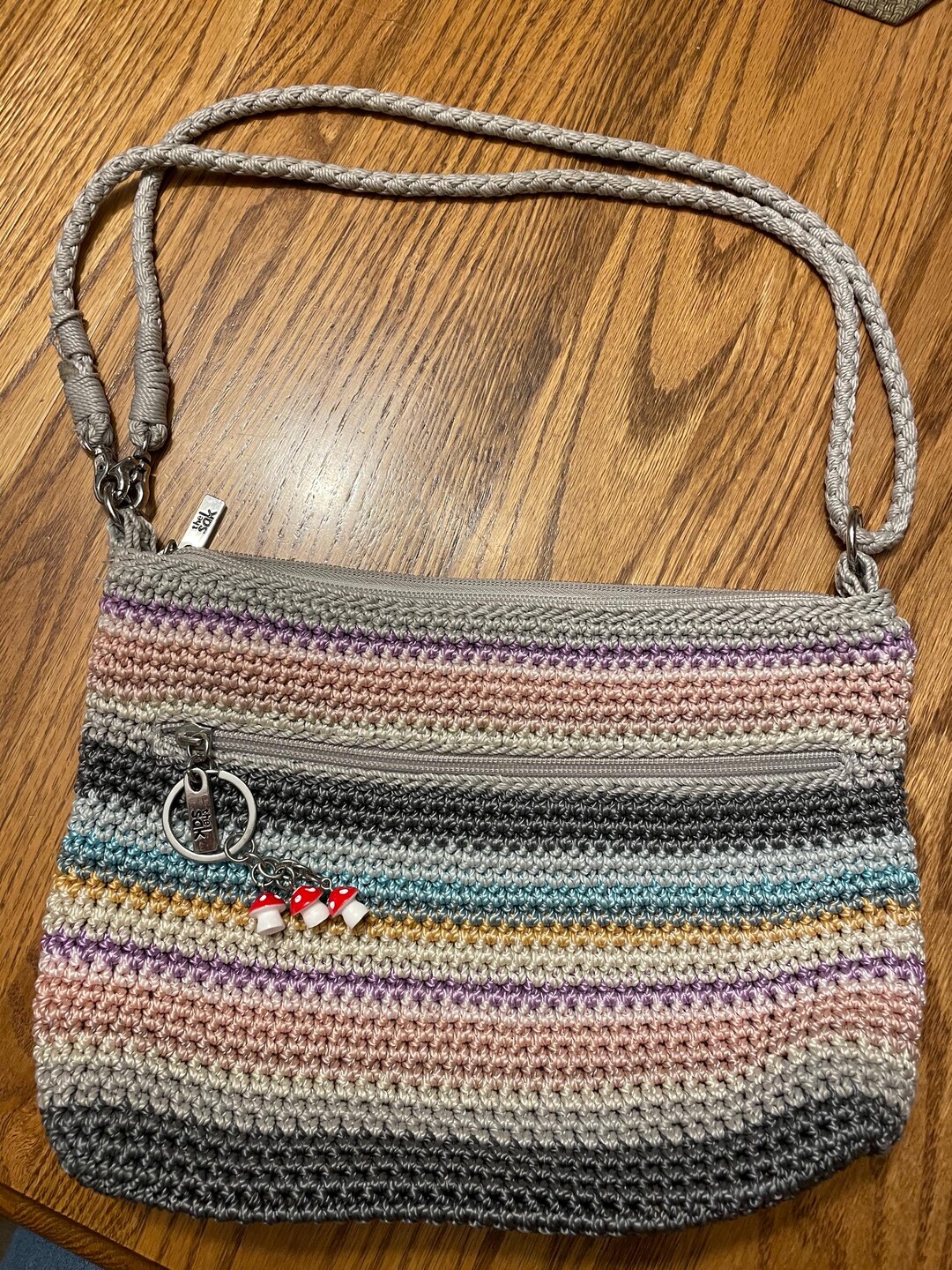 SAK Lumi Convertible Crossbody Meddocino Stripe Purse - Etsy