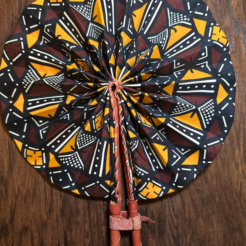 African Hand Fan - Etsy