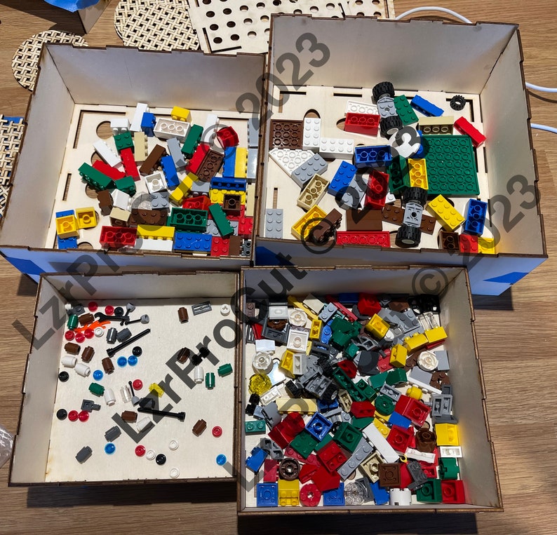 Brick Sorter - Flat Pack - Build Yourself - Etsy