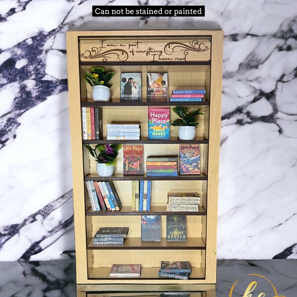 Personalised Mini Book Shelf - Etsy UK