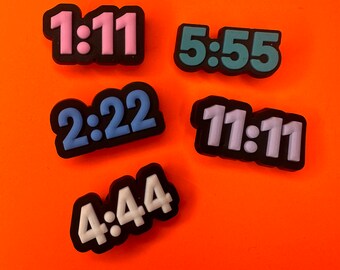 Croc Charms Angel Numbers - Etsy