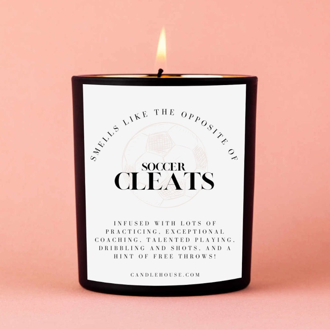 Soccer Coach Custom Candle | Coach Thank You Gift | Soy Wax | Soccer ...