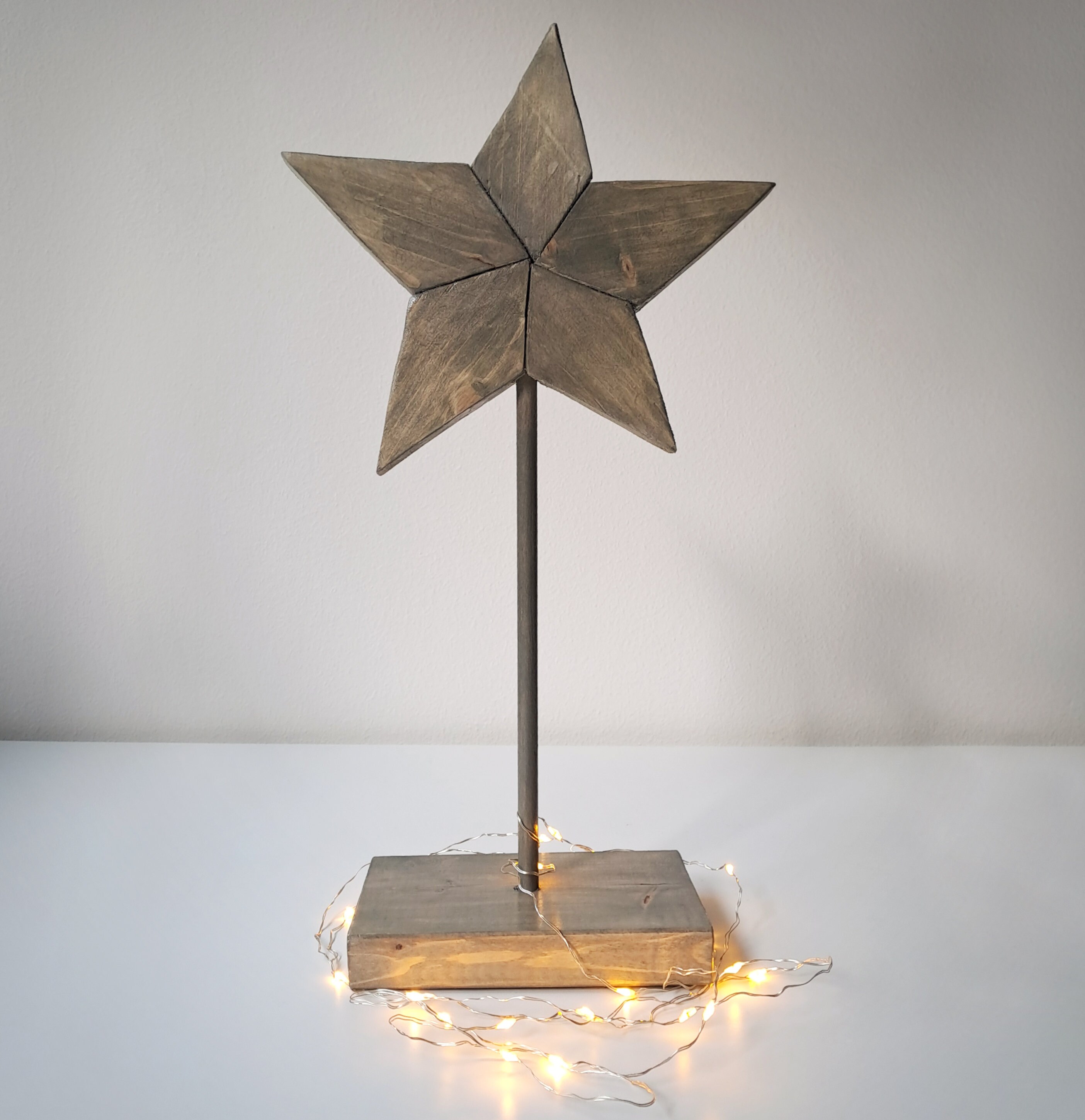 Ornamental Christmas Star Completely Handmade in Wood - Etsy