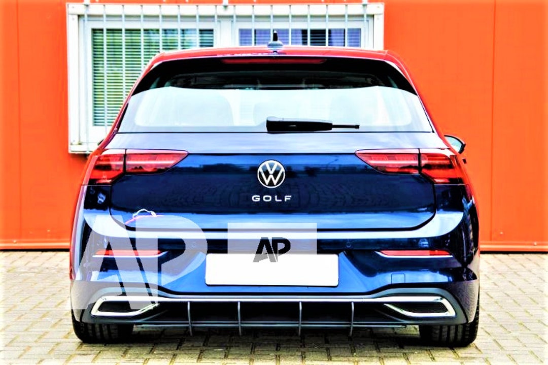 VW Golf MK8 TSI TDI Rear Blade Style Diffuser 2020 Spoiler Body Kit - Etsy