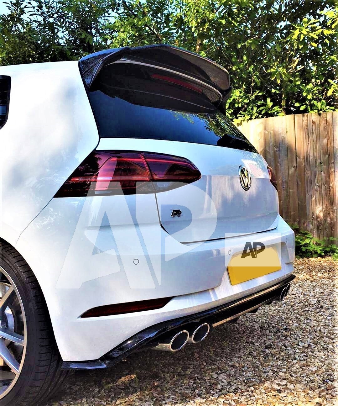 VW Golf TSI TDI Aspec Style Gloss Black Boot Spoiler MK7 MK7.5 Uk ...