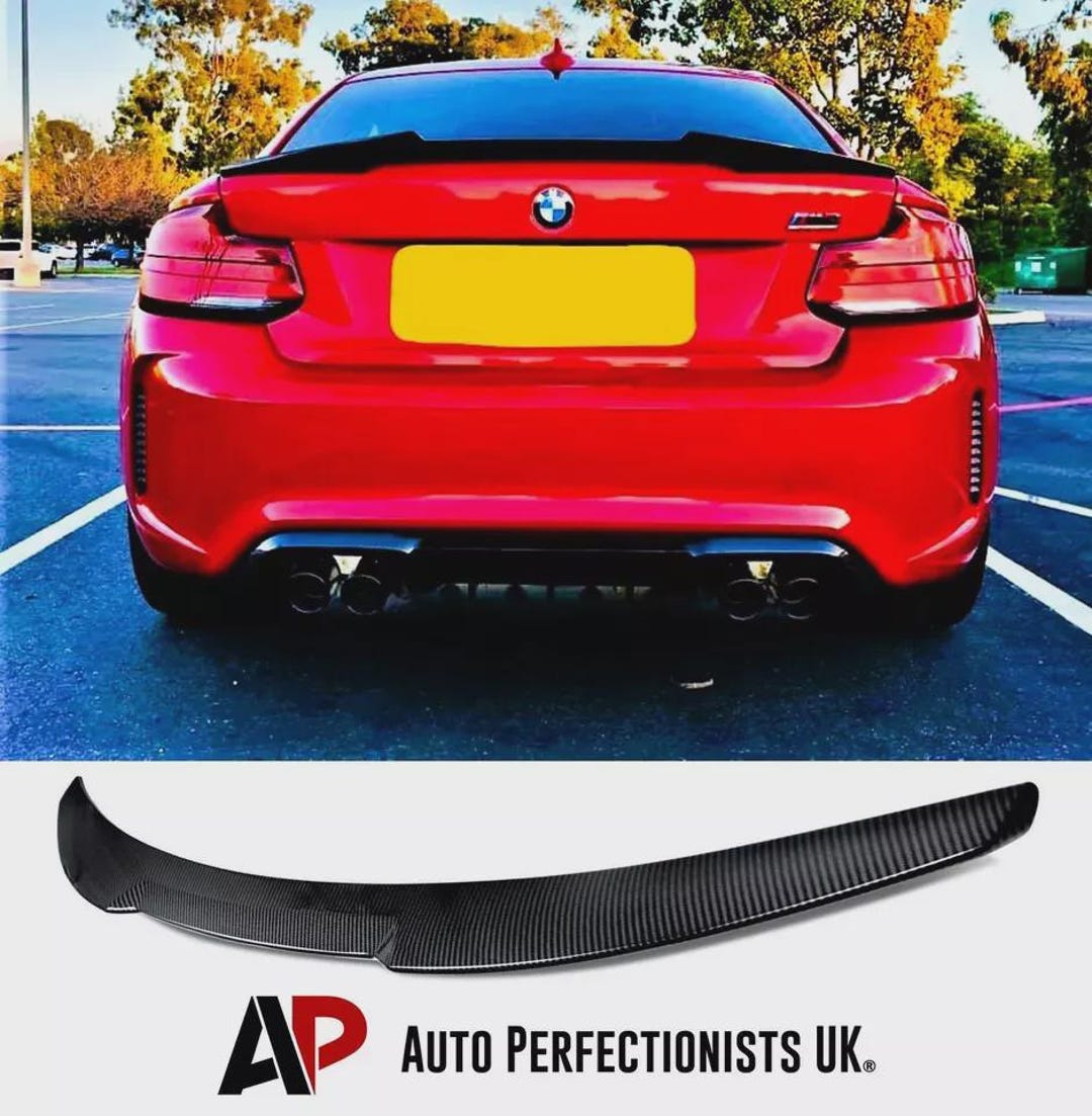 BMW 2 Series M2 F22 F87 M4 Style Rear Boot Spoiler Lip Wing 2014-21 - Etsy