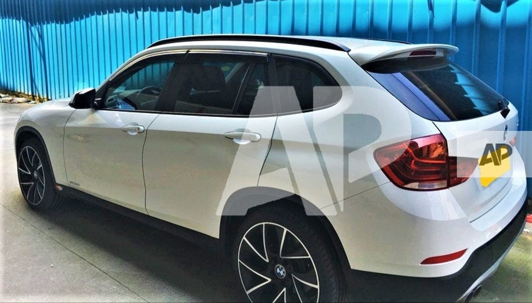 For BMW M Sport X1 E84 X1M SUV Gloss Black Rear Roof Spoiler 2009-2015 ...
