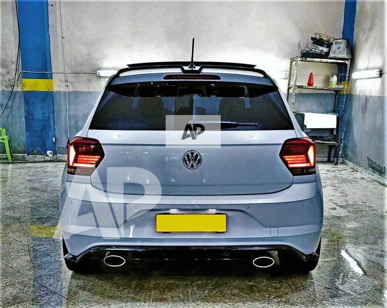 VW Polo MK6 AW GTI R Oettinger Style Gloss Black Boot Spoiler 2018 - Etsy