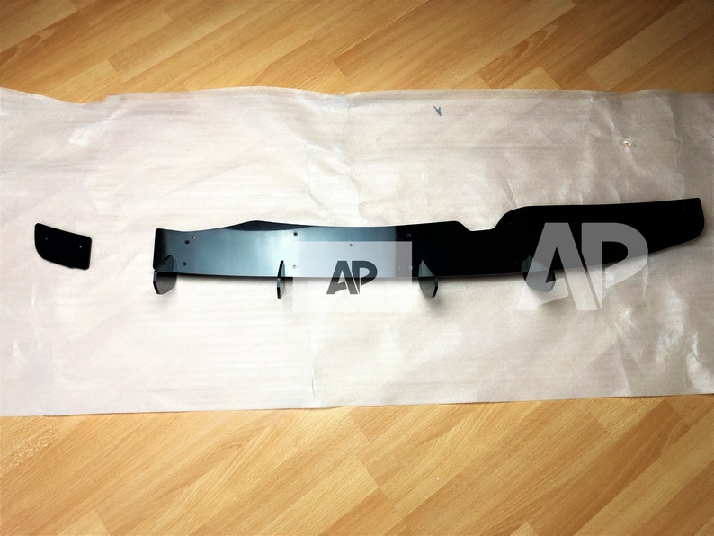 VW Volkswagen Polo MK6 GTI AW Rear Blade Diffuser 2018 / Rear Spoiler ...