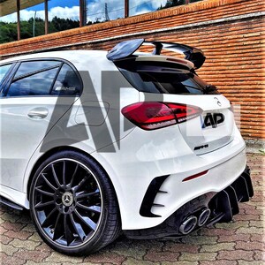 Mercedes 'A35 A45 AMG Style' A Class W177 Rear Blade Diffuser 2018 ...