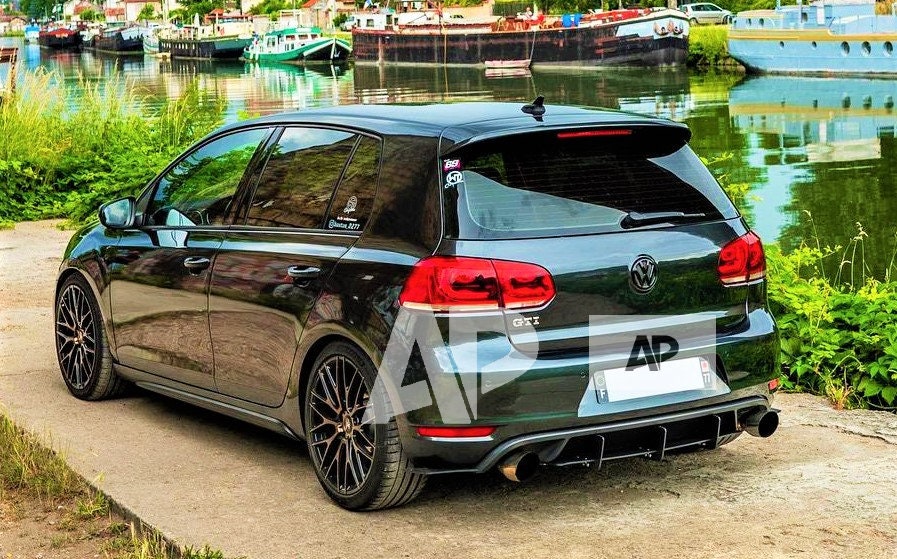VW Golf GTI MK6 Rear Blade Style Diffuser & Side Splitters 2008-2013 ...