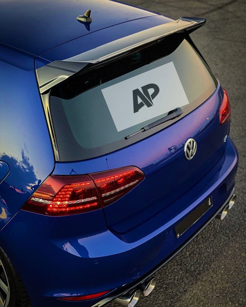 VW Golf R GTI GTD Osir Style Carbon Fibre Boot Spoiler MK7 - Etsy