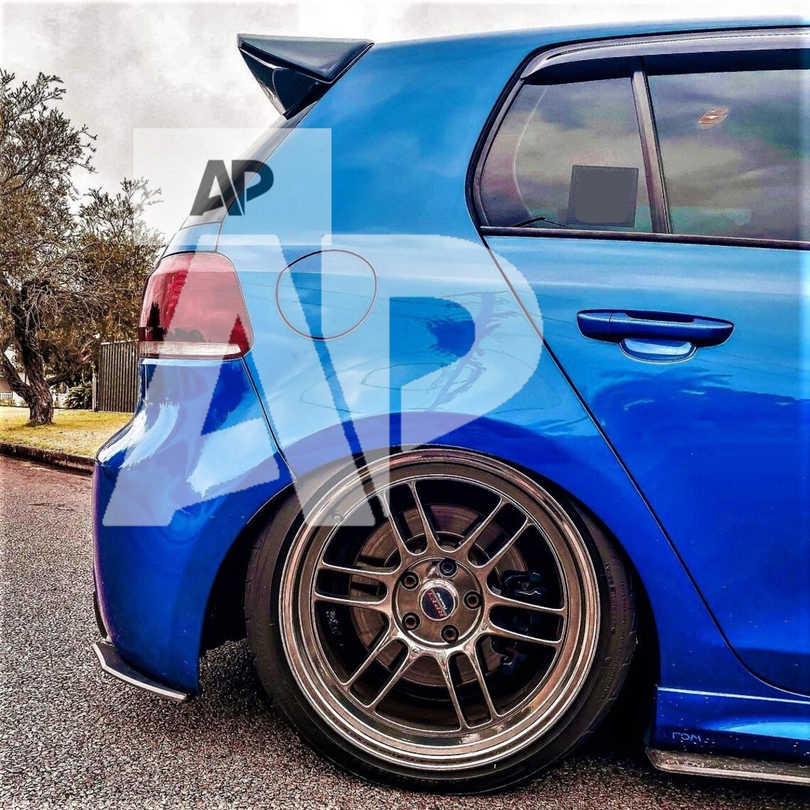 VW Golf MK6 GTD GTI R20 R Gloss Black Boot Roof Spoiler 2008-2013 Uk ...