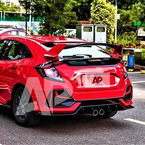 Honda Civic 'type R Mugen Style' 10th Generation FK7 Gloss Black ...