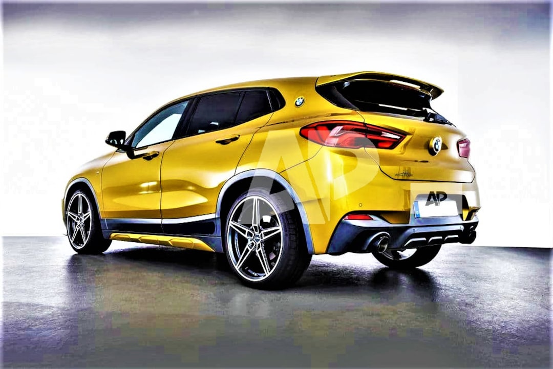 For BMW 'M Sport ' X2 X2M F39 M35i SUV Gloss Black Rear Roof Spoiler ...
