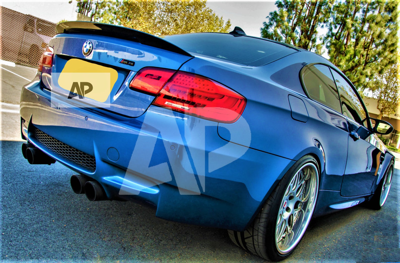 BMW ‘M Performance’ 3 Series Coupe M3 E92 Carbon Fibre Lip Spoiler 2004 ...