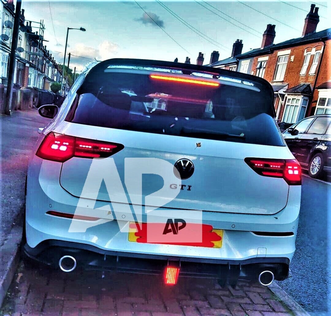 VW Golf MK8 GTI Rear Blade Diffuser & Side Splitters With F1 - Etsy