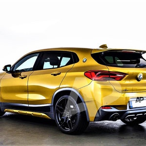 BMW 'M Sport ' X2 X2M F39 M35i SUV Gloss Black Rear Roof Spoiler 2018 ...