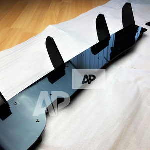 VW Volkswagen Polo MK6 GTI AW Rear Blade Diffuser 2018 / Rear Spoiler ...