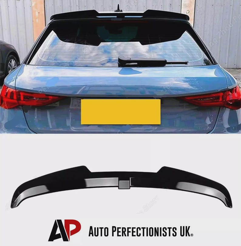 Audi A3 S3 RS3 8Y Rear Gloss Black Roof Spoiler Lip Wing Kit 2020+ - Etsy