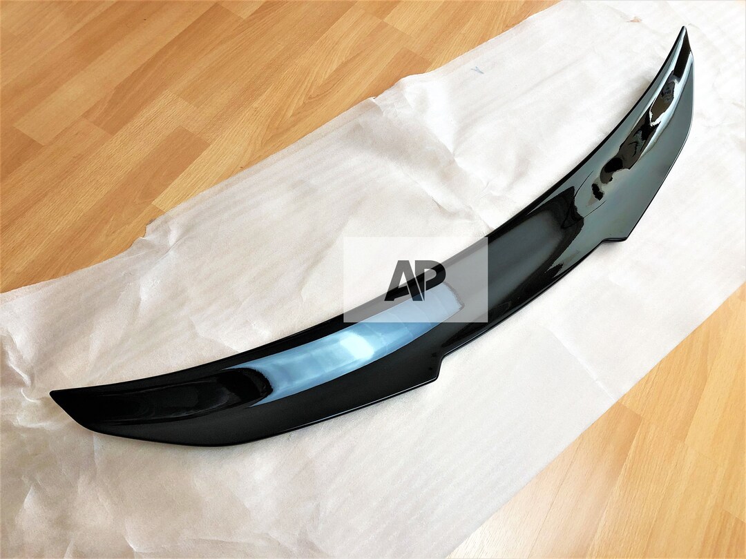 BMW 3 Series Coupe M3 E92 Gloss Black High Kick PSM Ducktail Spoiler ...