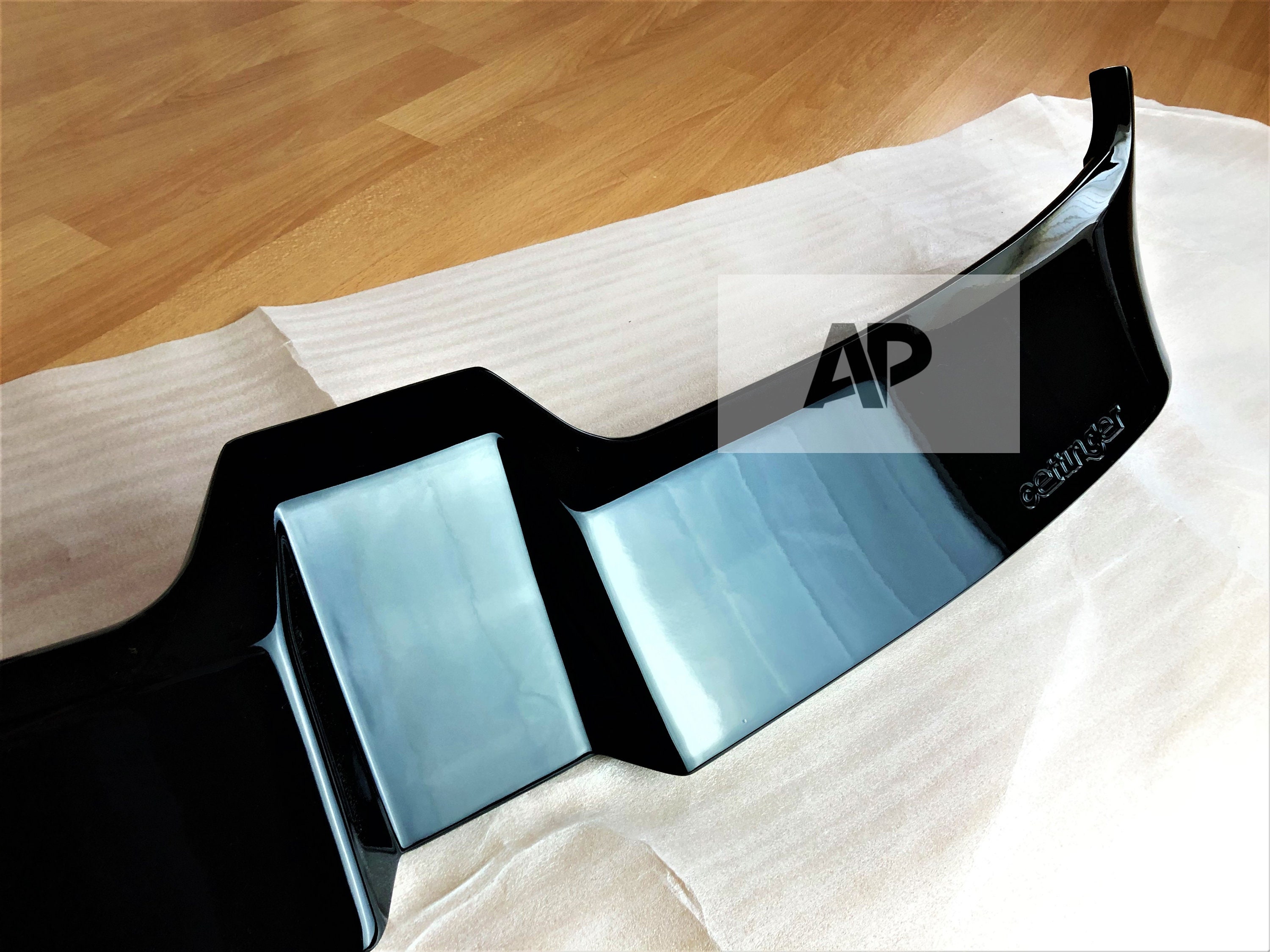 VW Polo MK6 AW GTI R Oettinger Style Gloss Black Boot Spoiler 2018 ...