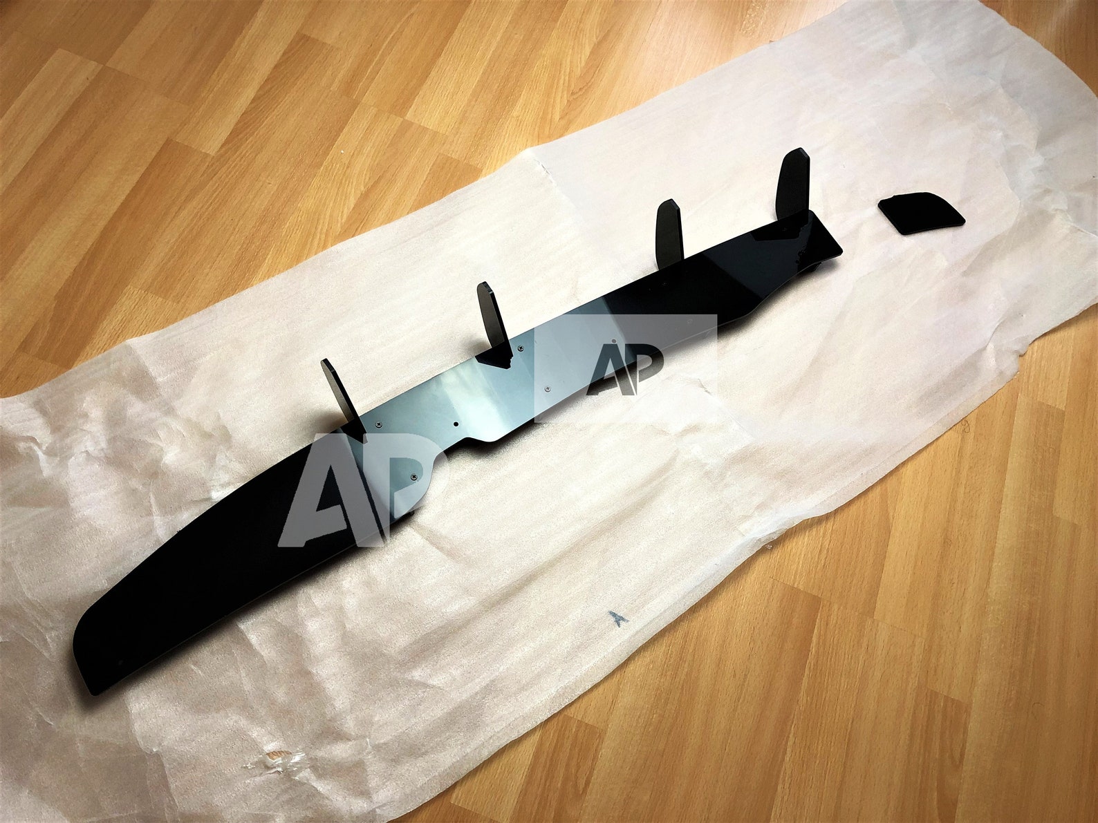 VW Volkswagen Polo MK6 GTI AW Rear Blade Diffuser 2018 / Rear Spoiler ...