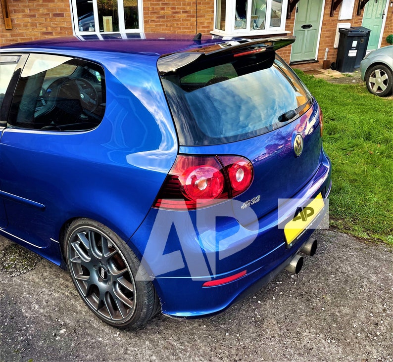 VW Golf MK5 GTI R R32 Osir Style Carbon Fibre Boot Spoiler 2003-2008 UK ...