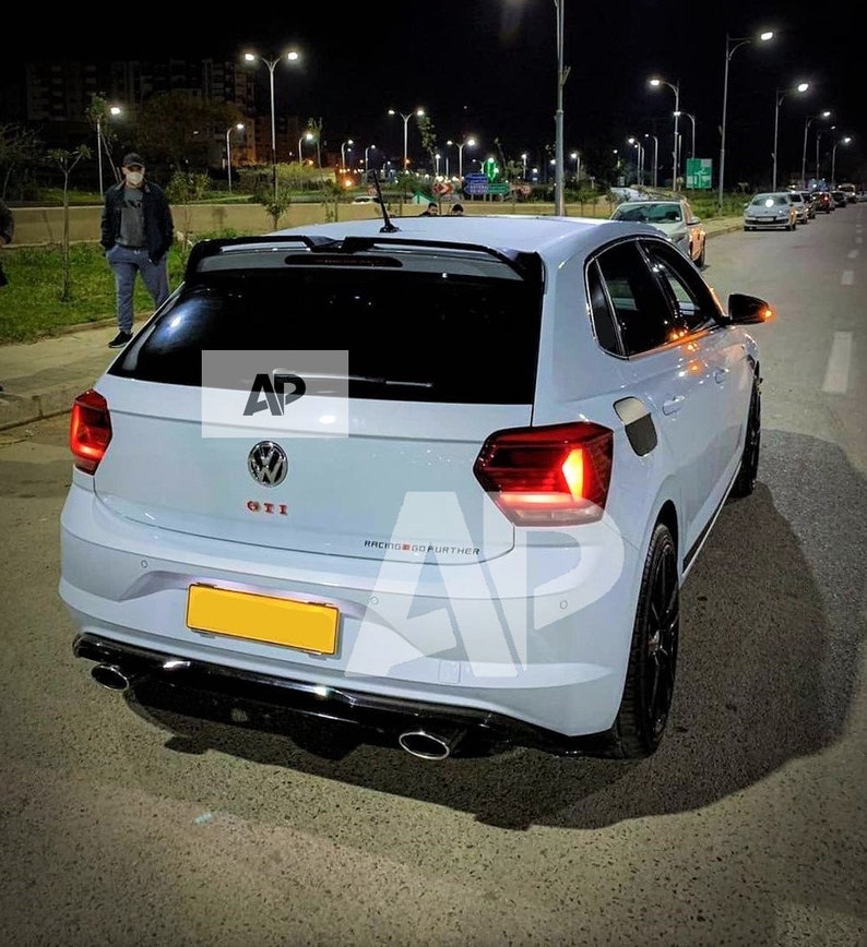 VW Polo MK6 AW GTI R Oettinger Style Gloss Black Boot Spoiler 2018 - Etsy