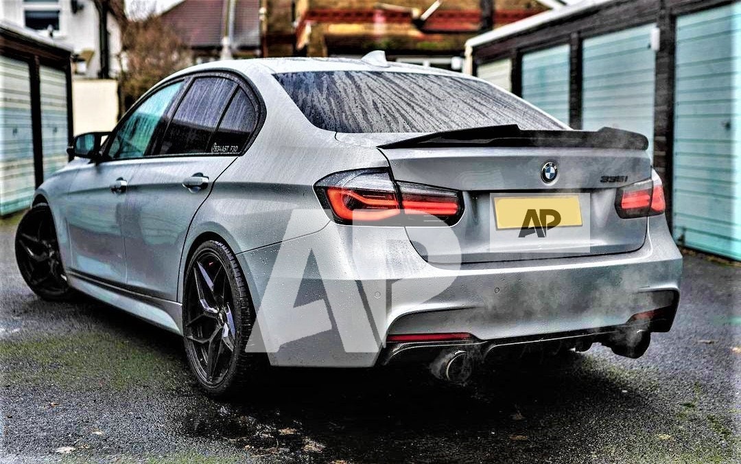 BMW 'M Sport' 3 Series M3 F30 F80 Carbon Fibre High Kick PSM Ducktail ...