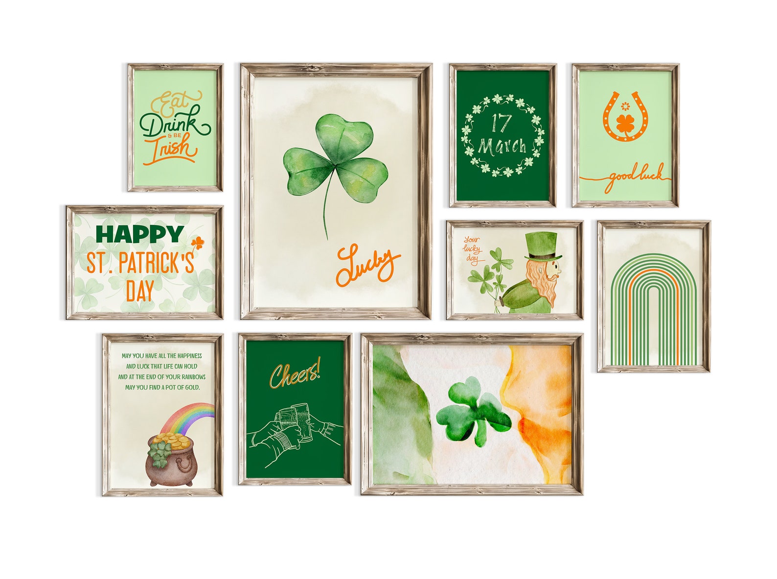 St Patricks Day Wall Art, St Patricks Day Printables, St Patricks Day ...