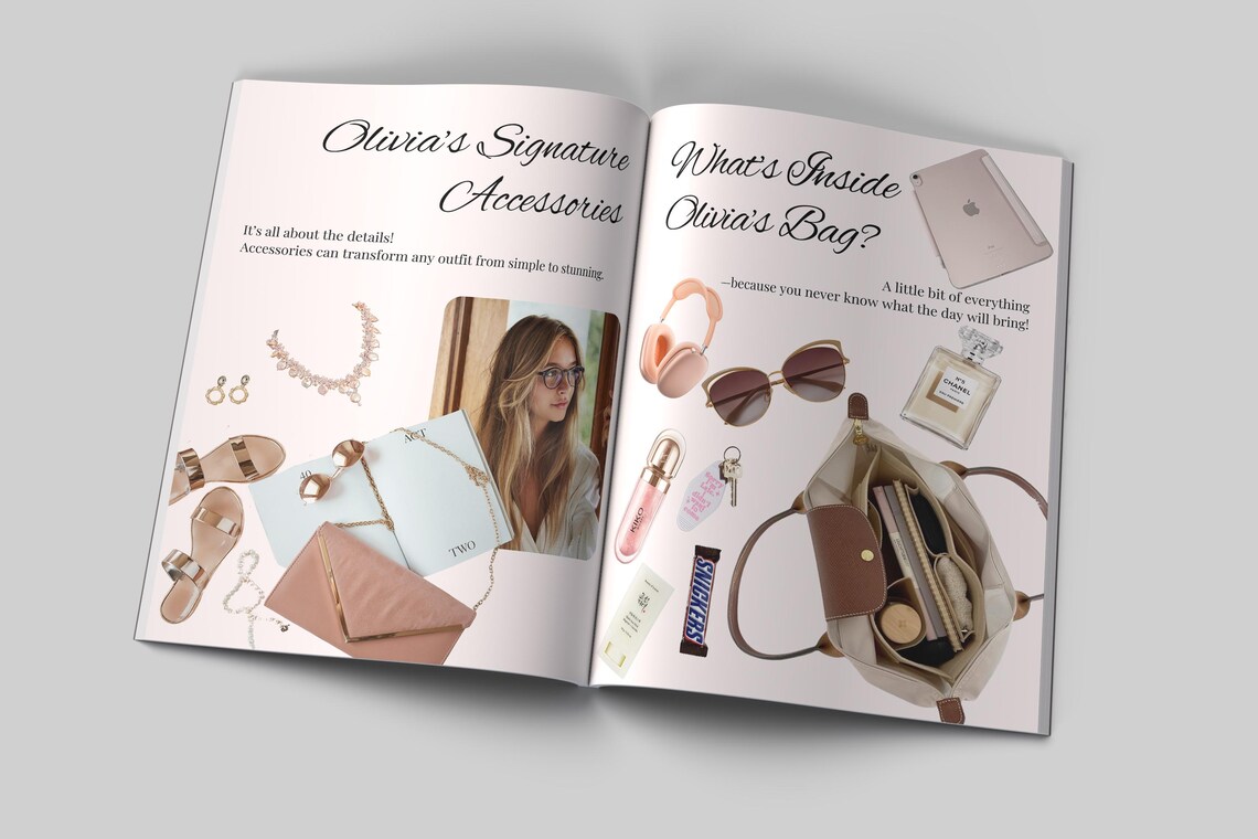 Birthday Magazine Template, Canva Template, Personalized Birthday ...