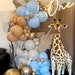 135pcs Giraffe Print Balloon Garland Arch Kit Jungle Safari Animal ...