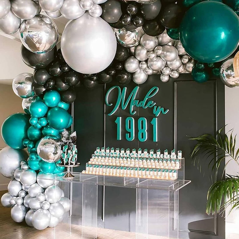 Teal Balloons - Etsy