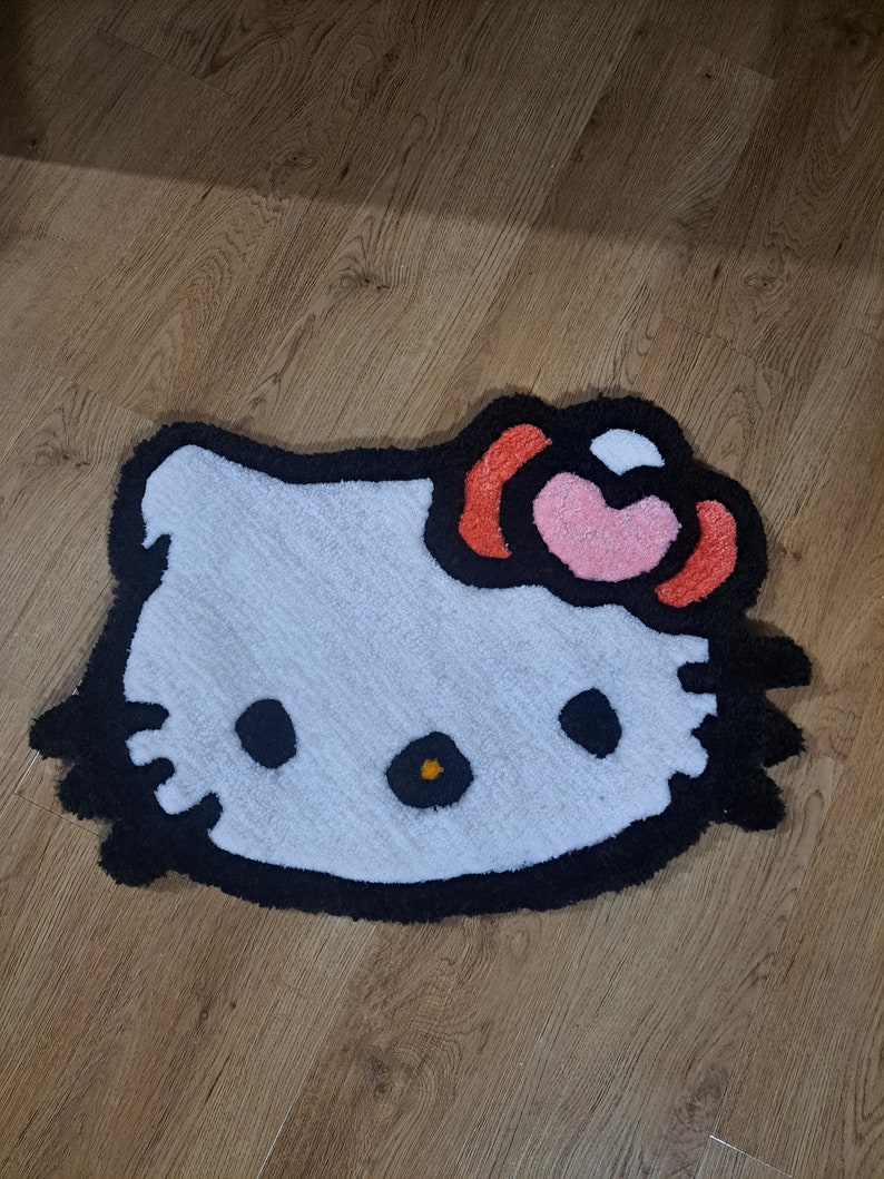 Cartoon Cat Tufted Rug Cartoon Character Rug - Etsy