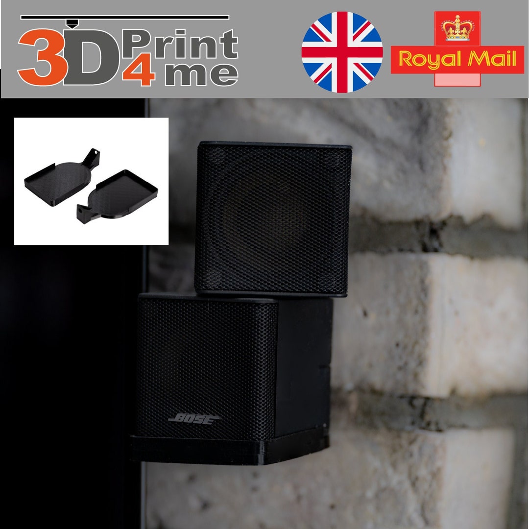 Wall Bracket for Bose Cube Speakers Mount Black X2 UK MADE - Etsy