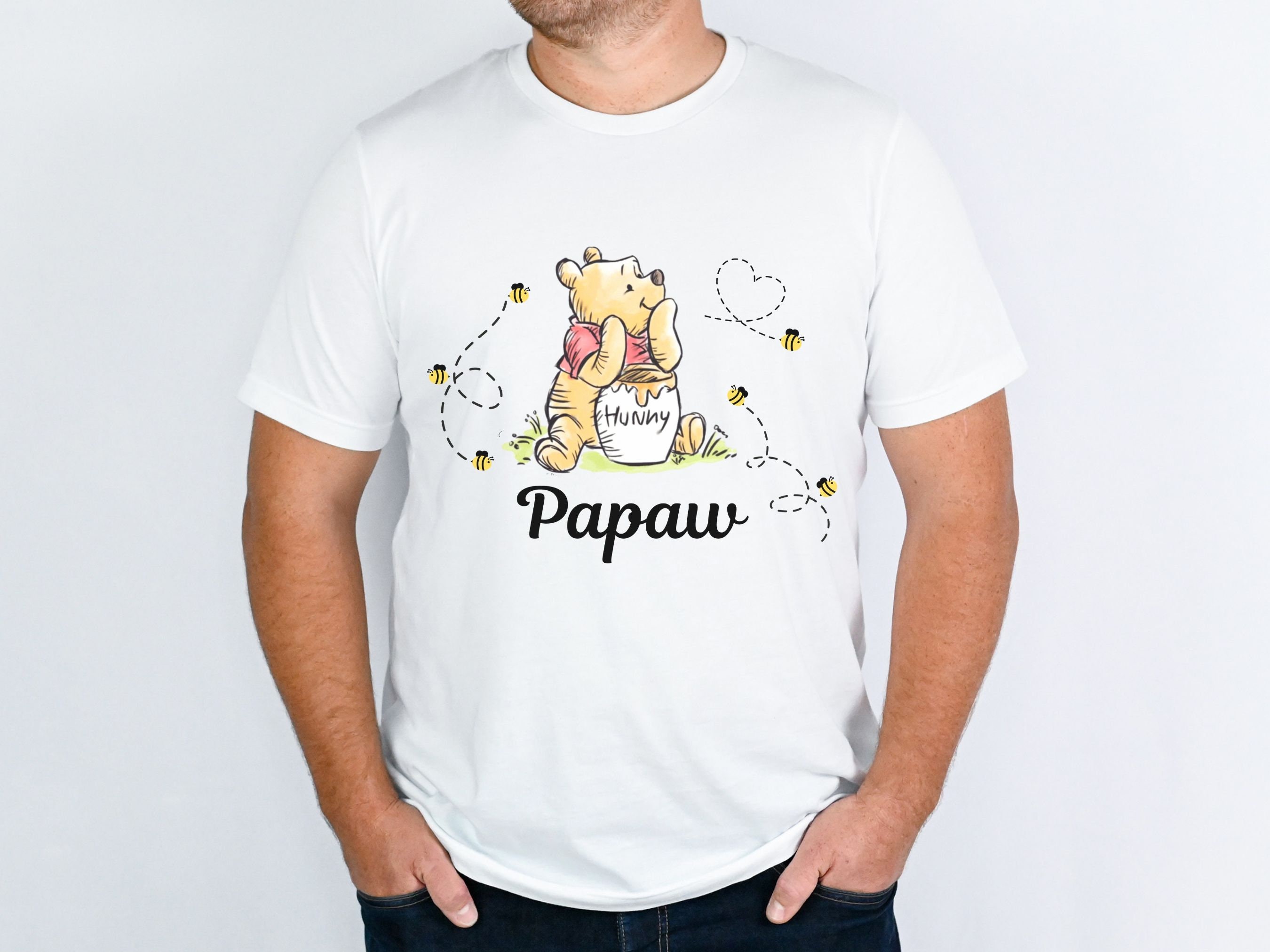 Custom Shirt, Winnie the Pooh Shirt, Customizable Pooh Bear Shirt, Baby ...