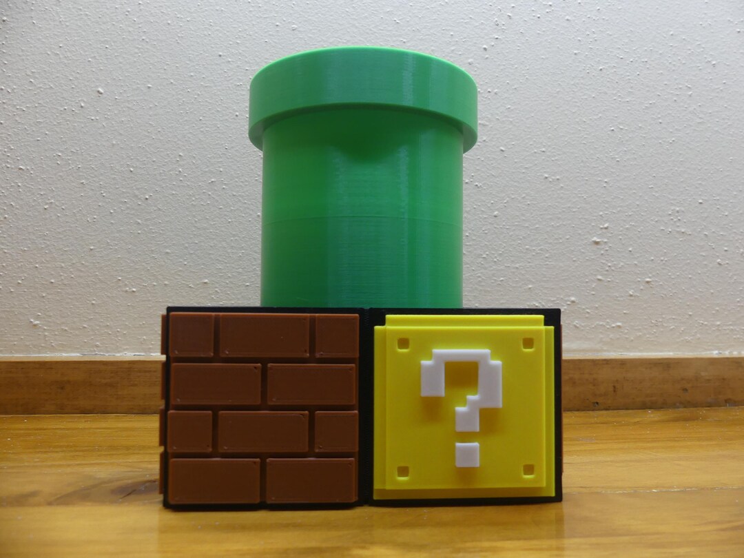 Mario Inspired Desk Organizer - Etsy