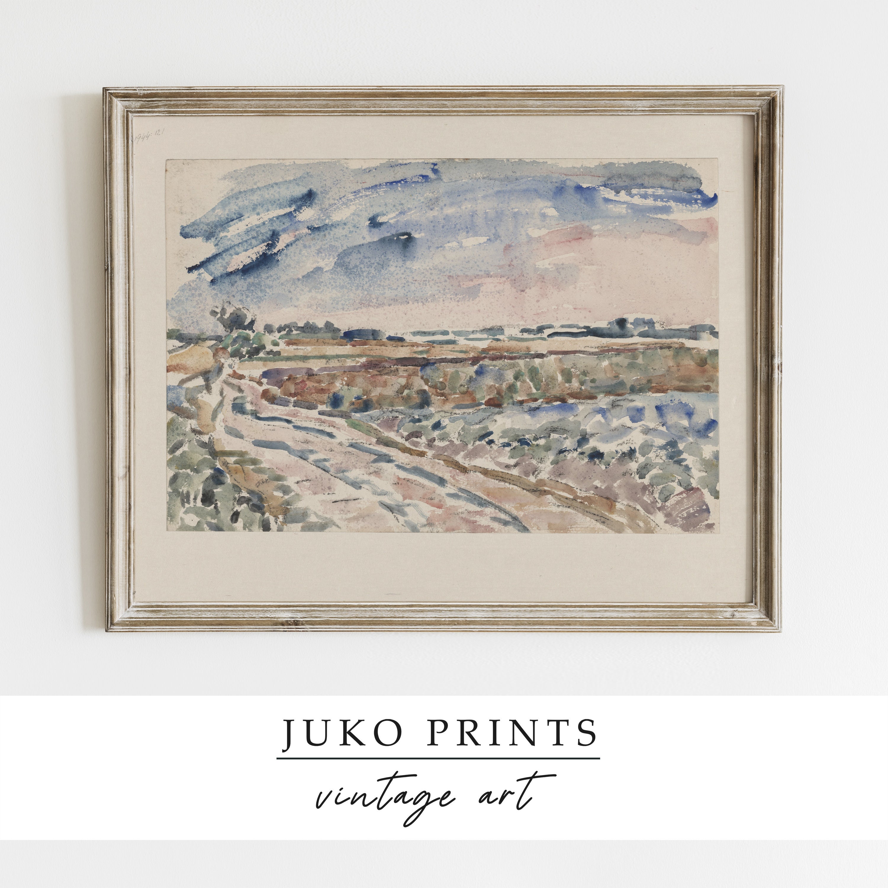 Printable Wall Art Set of 5 five Prints Vintage Paintings for Home ...