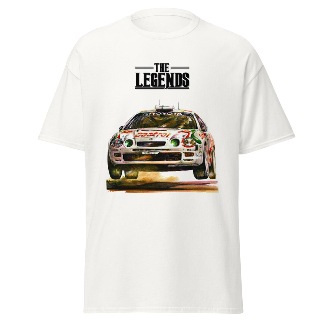 T-shirt Toyota Celica Gt 4wd Rally Legend - Etsy