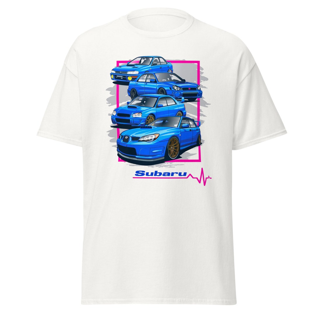 T-shirt Subaru Impreza Wrx STI Rally Car WRC - Etsy