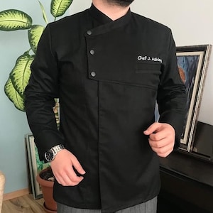 Personalized Chef Coat for Men and Women Chef Jacket Chef Gift ...